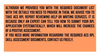 Translations Of The Required Documents For ACS RPL Skill Assessment.pdf