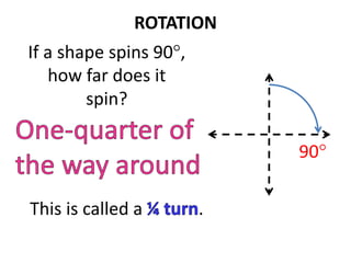 Translations, rotations, reflections, and dilations | PPT