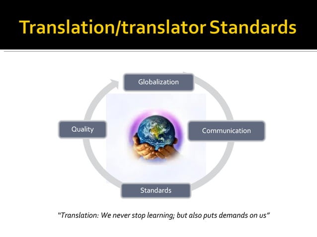 Translation standards | PPT