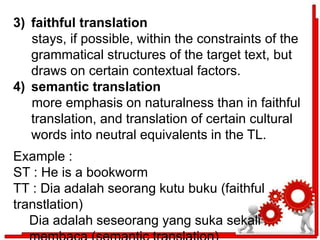 Translation strategy | PPTX