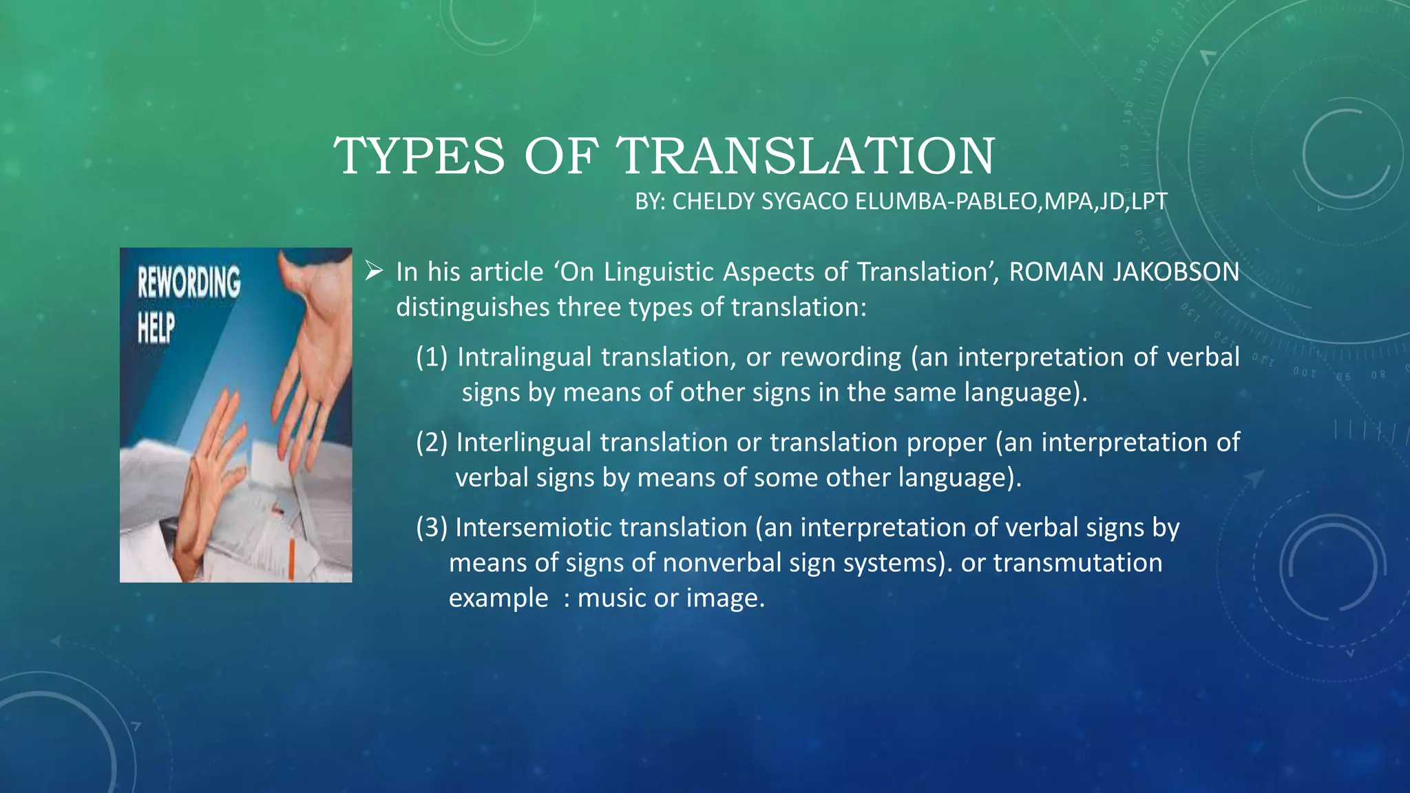 Translation studies | PPTX