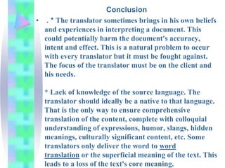 Translation studies 2nd lecture.ppt | Medical Health