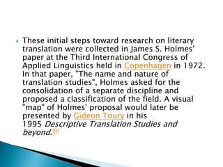 Translation studies aathman | PPT