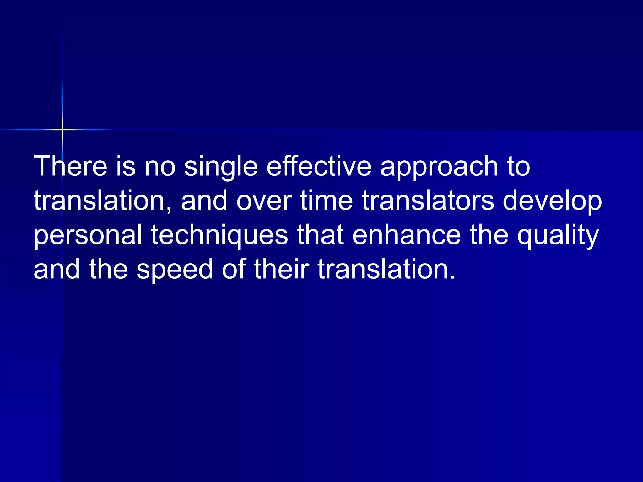 TRANSLATION TECHNIQUES.ppt