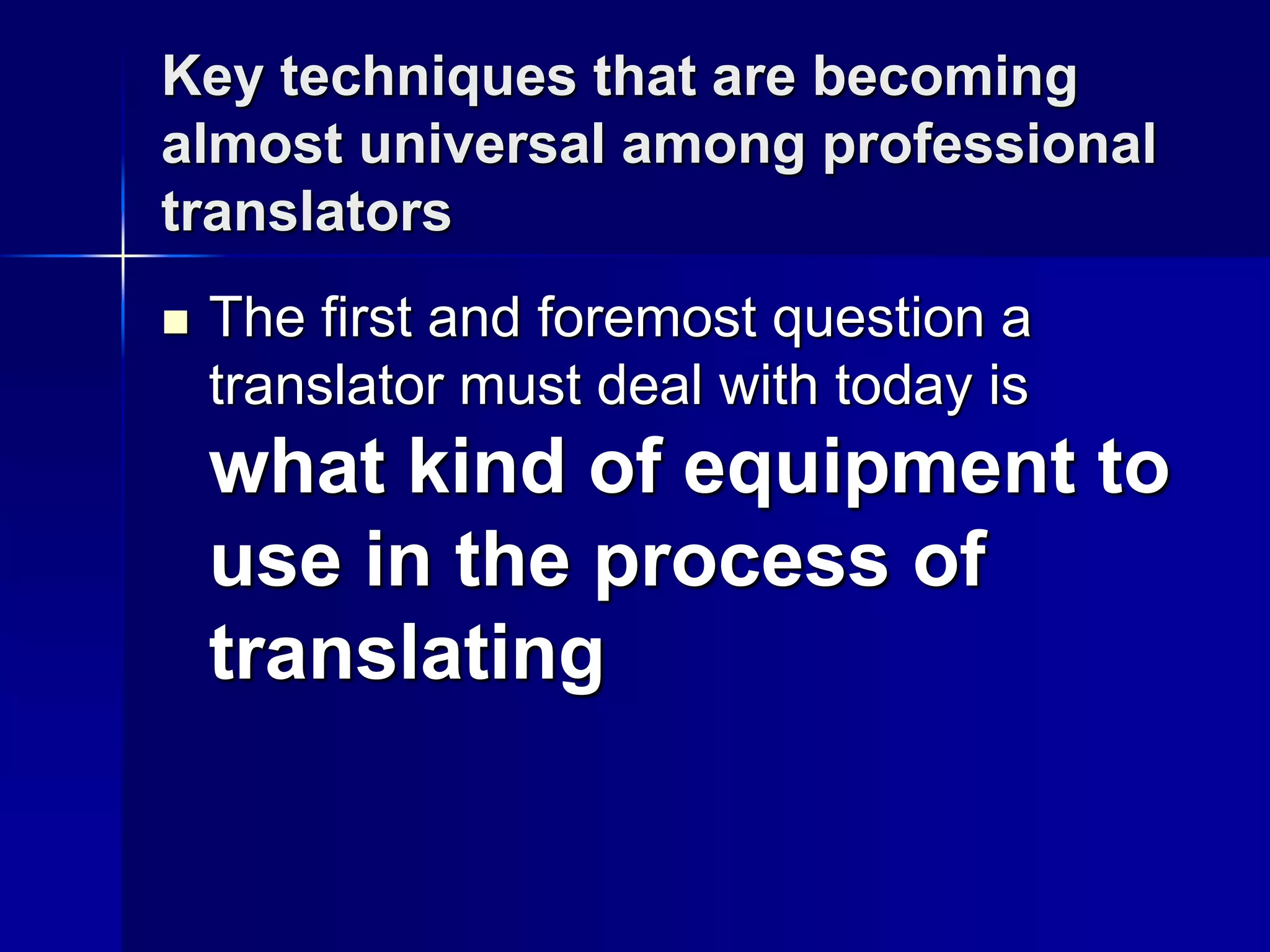 TRANSLATION TECHNIQUES.ppt