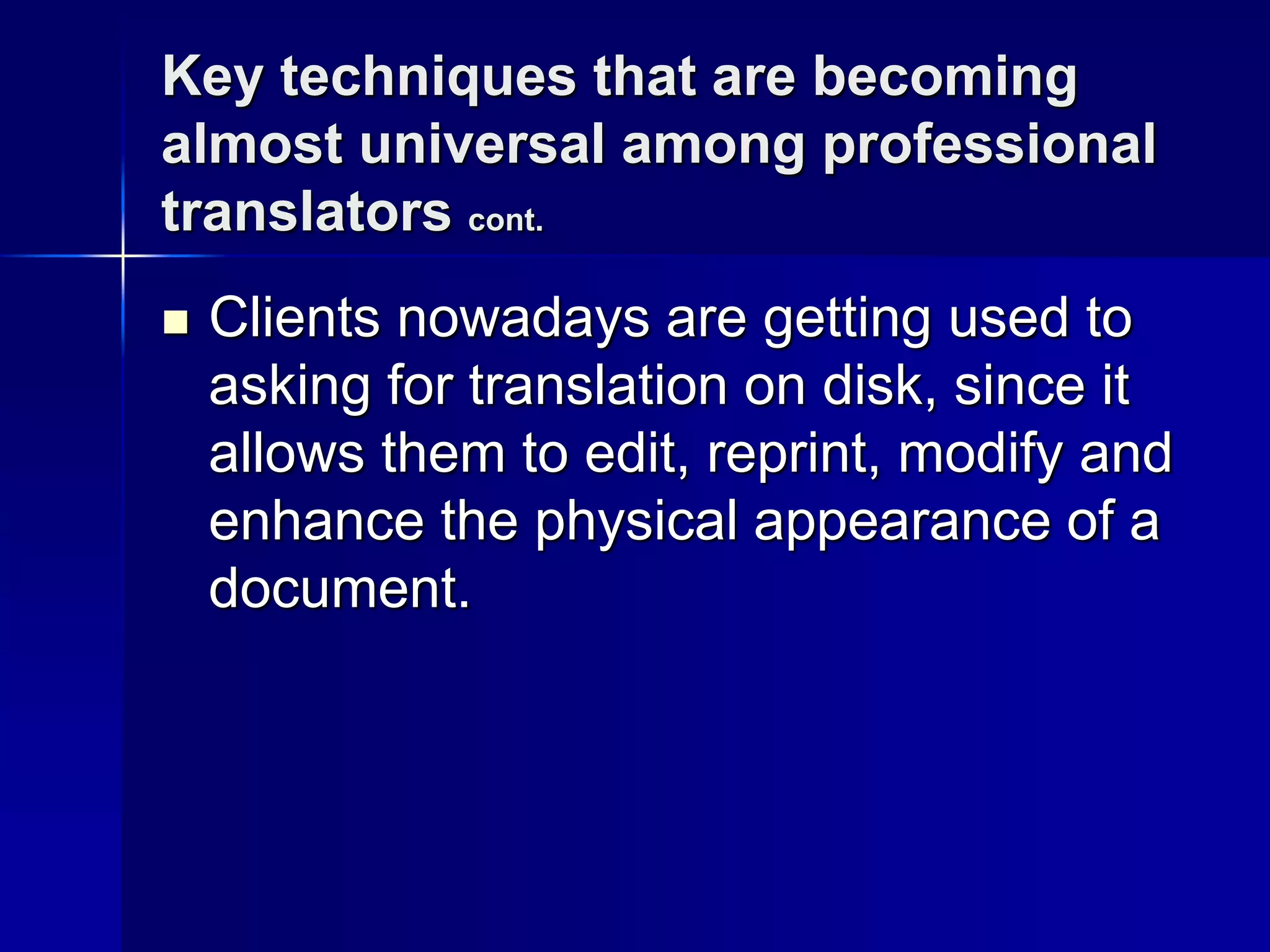 TRANSLATION TECHNIQUES.ppt