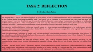 Collaborative Activity_Translation techniques_Group 12 | PPTX | Gas and ...