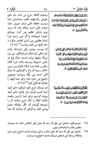 Translation of The Noble Quran In The Farsi / Persian Language | PDF