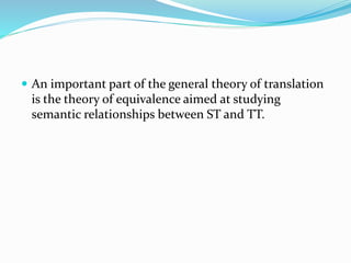 Translation theory | PPT
