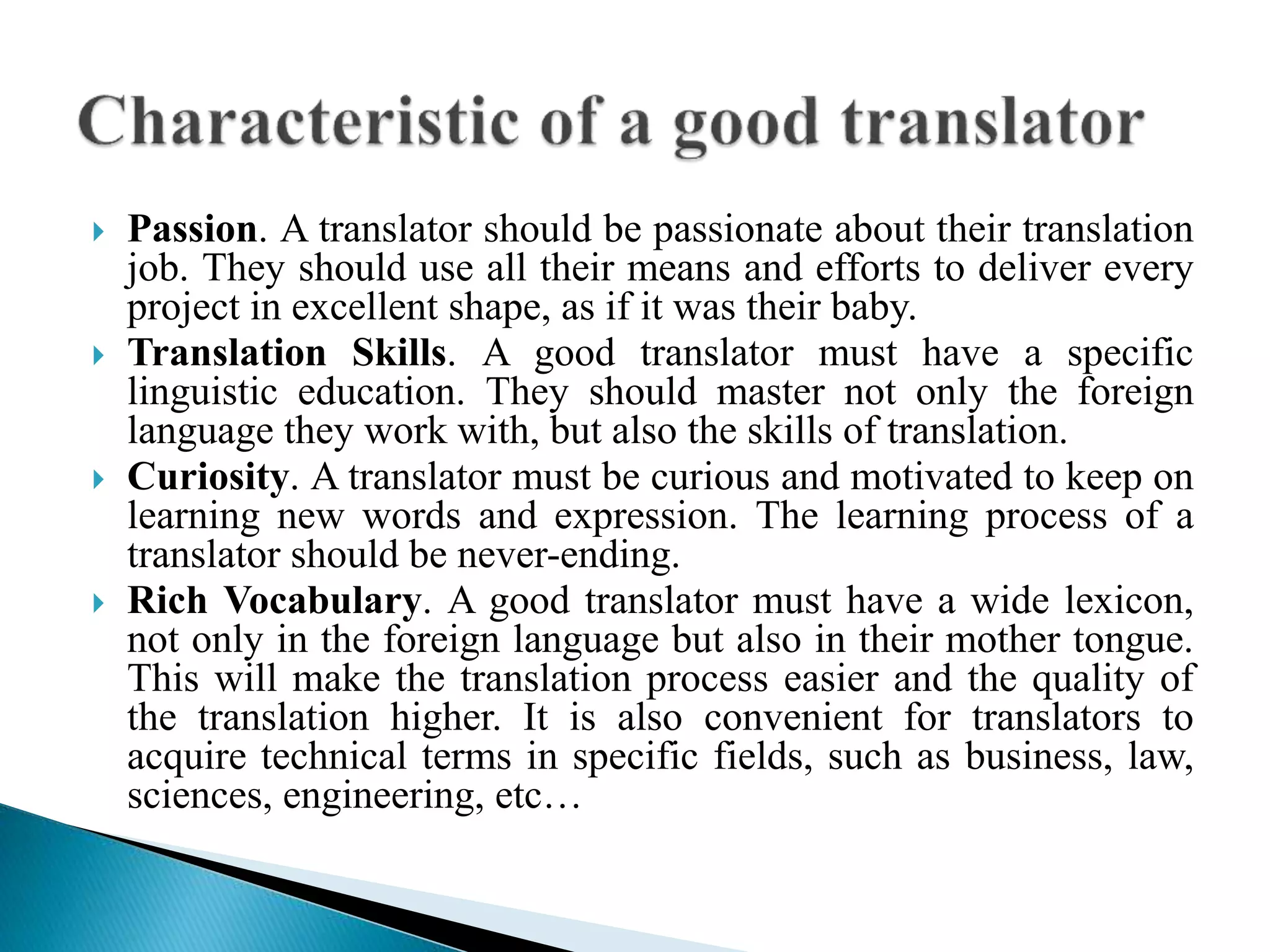 Translation theory and practice | PPTX