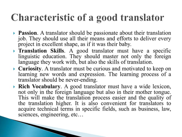 Translation theory and practice | PPTX
