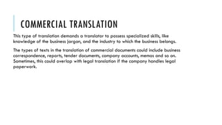 translation, types and methods; translation Studies | PPTX
