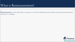 Translation vs Remeasurement | PPTX