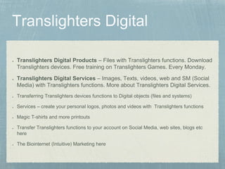 Translighters technologies | PPTX
