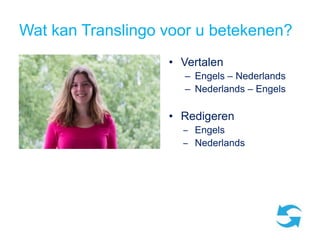 Translingo nederlands | PPT