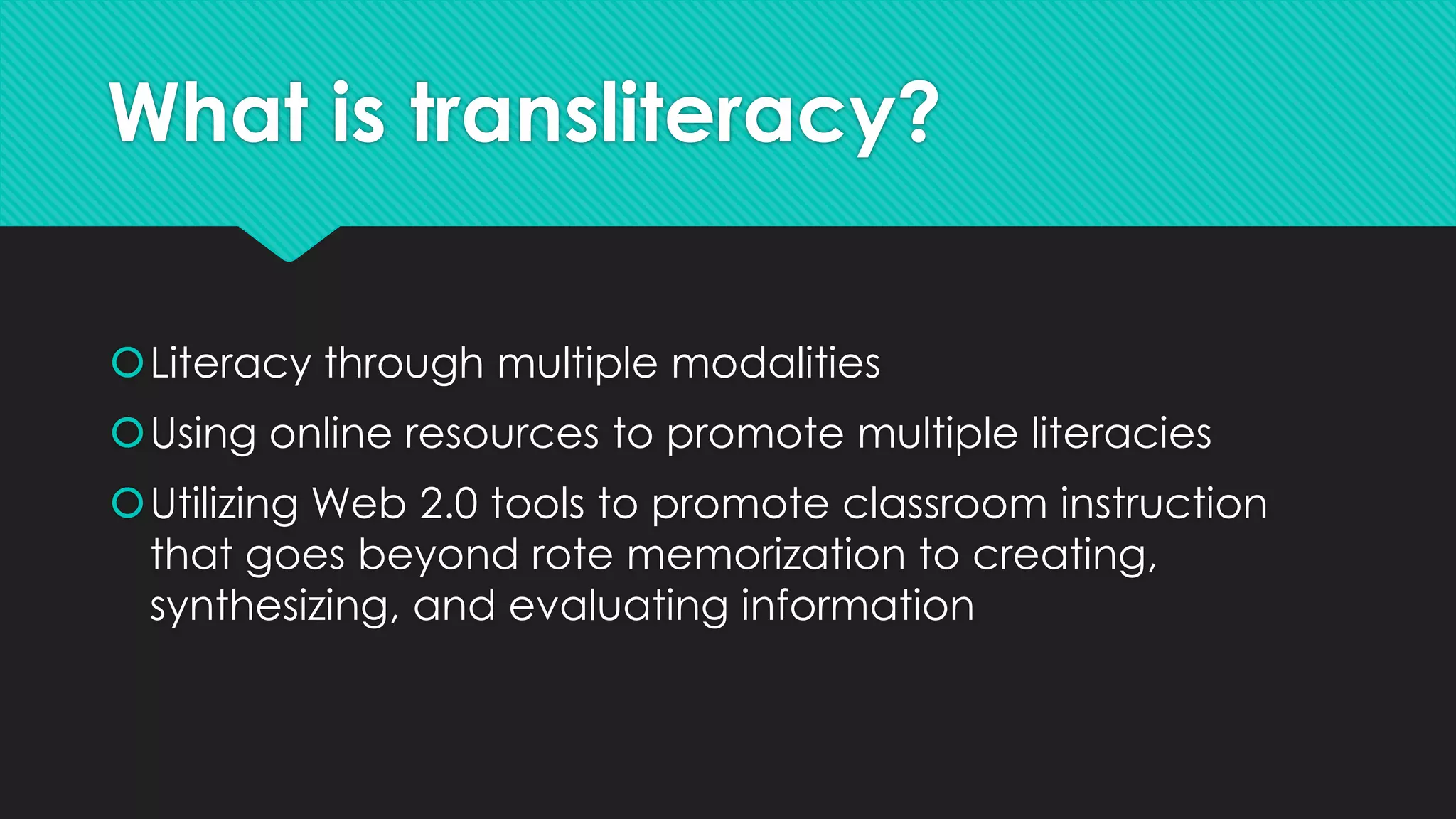 Transliteracy | PPTX