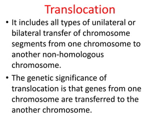 Translocation | PPTX