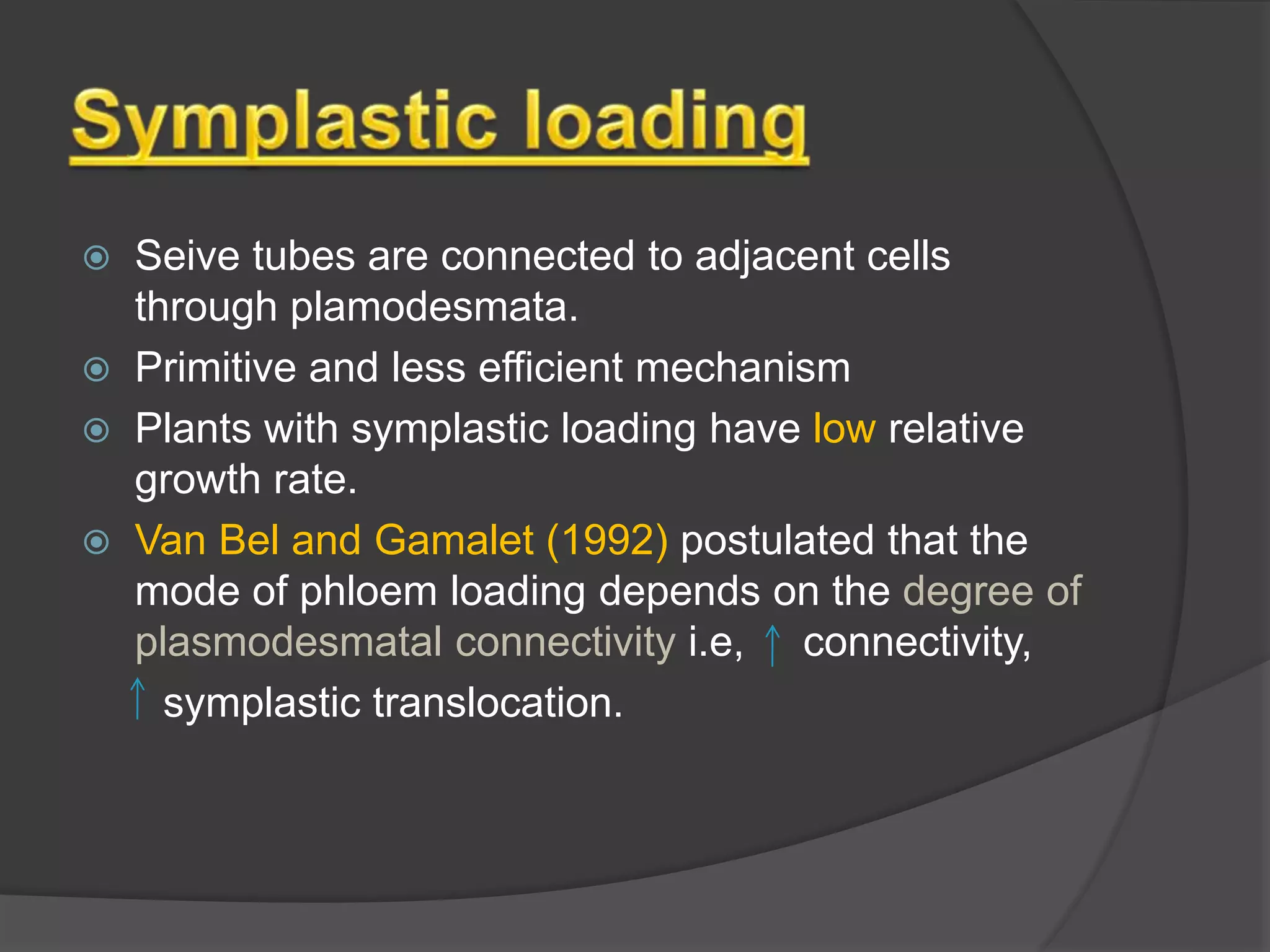 Translocation of Solutes and Mass flow hypothesis | PPTX