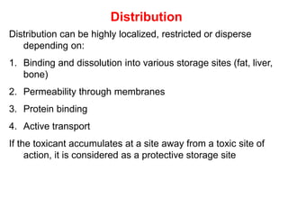 Translocation of toxicants | PPTX