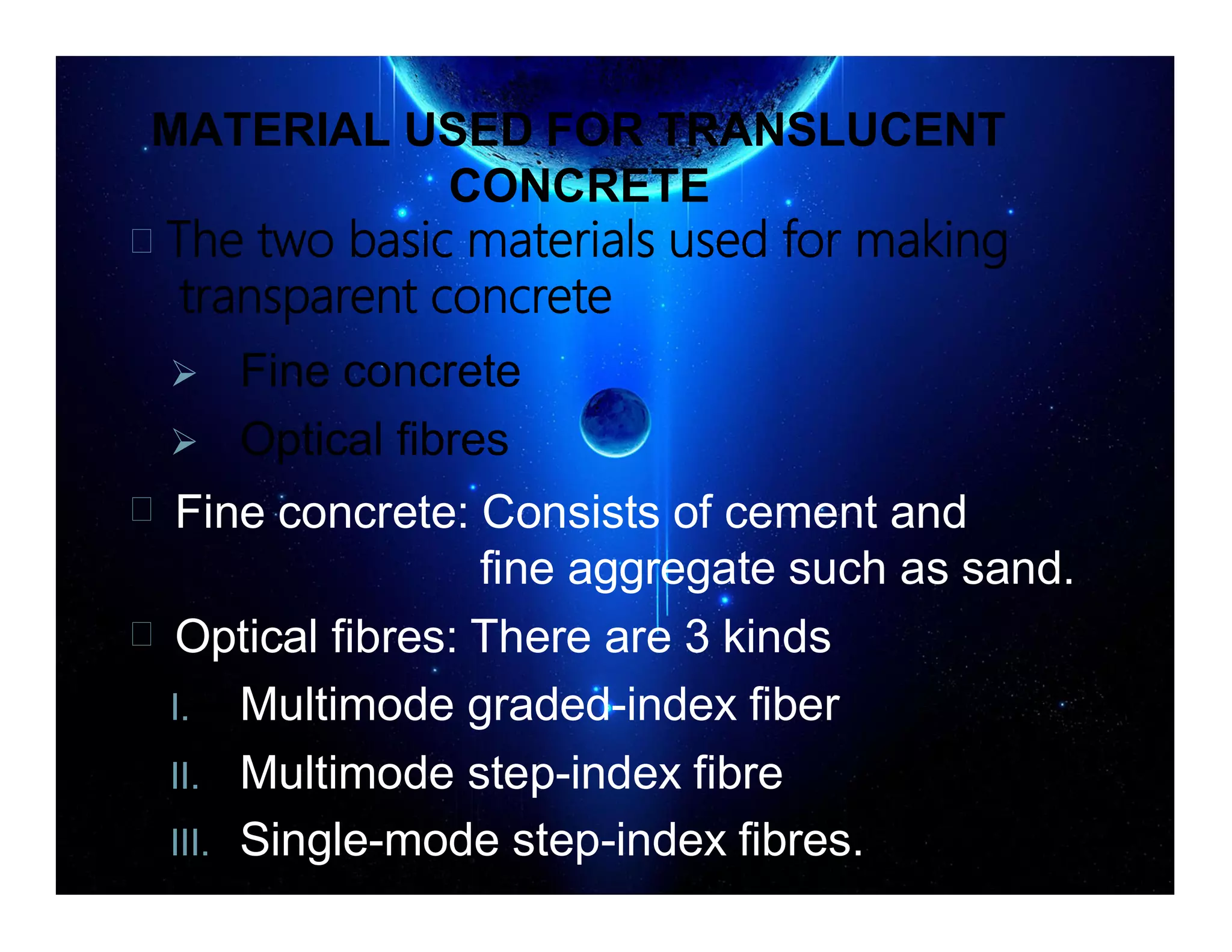 Translucent concret | PPT
