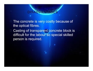 Translucent concret | PDF