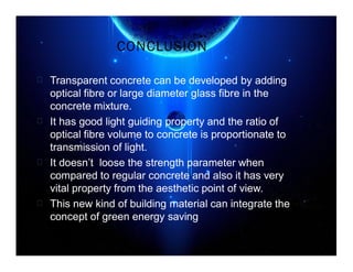 Translucent concret | PDF