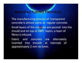 Translucent concret | PDF