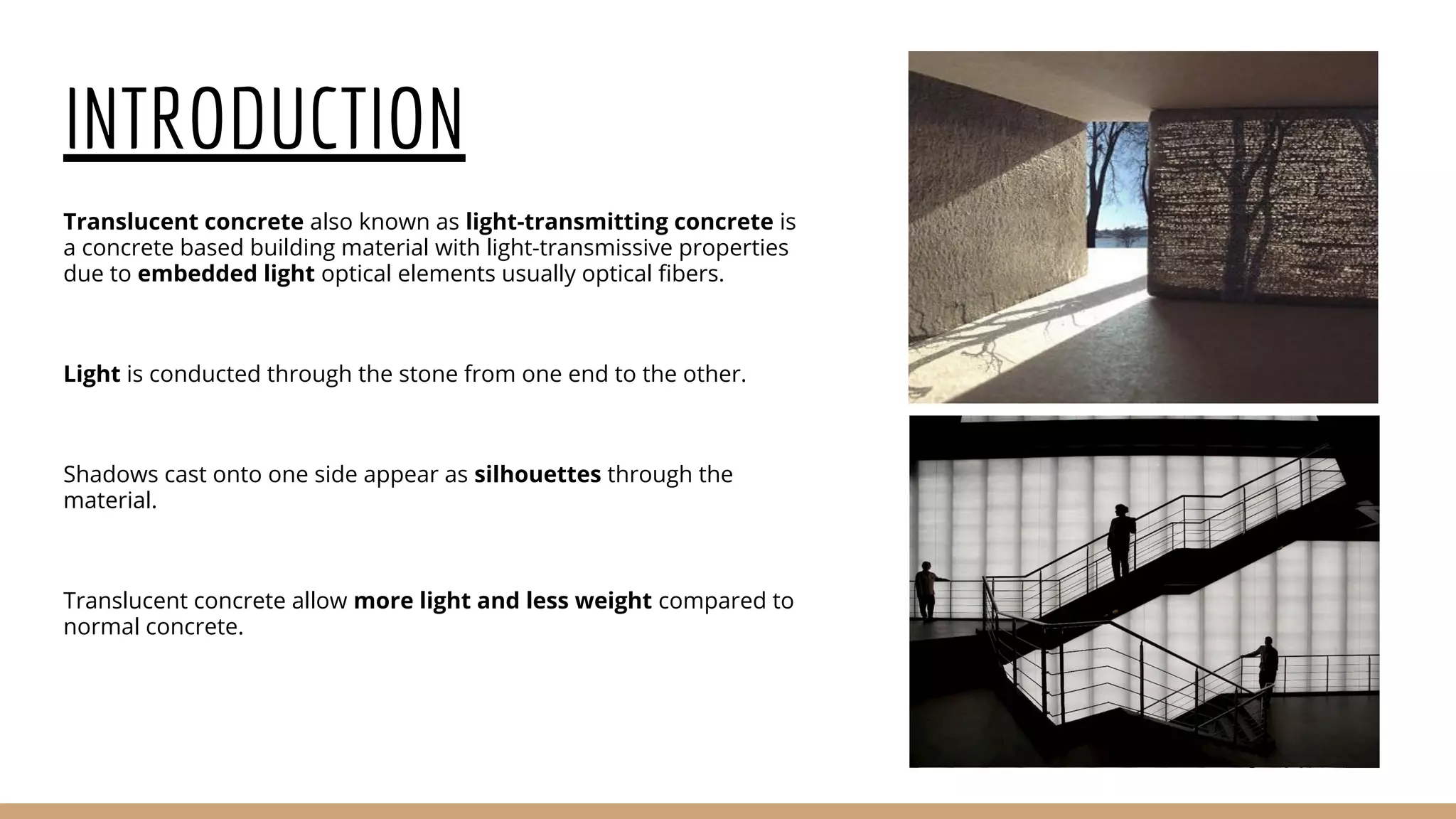 Translucent concrete - KAVYA RAVI | PDF