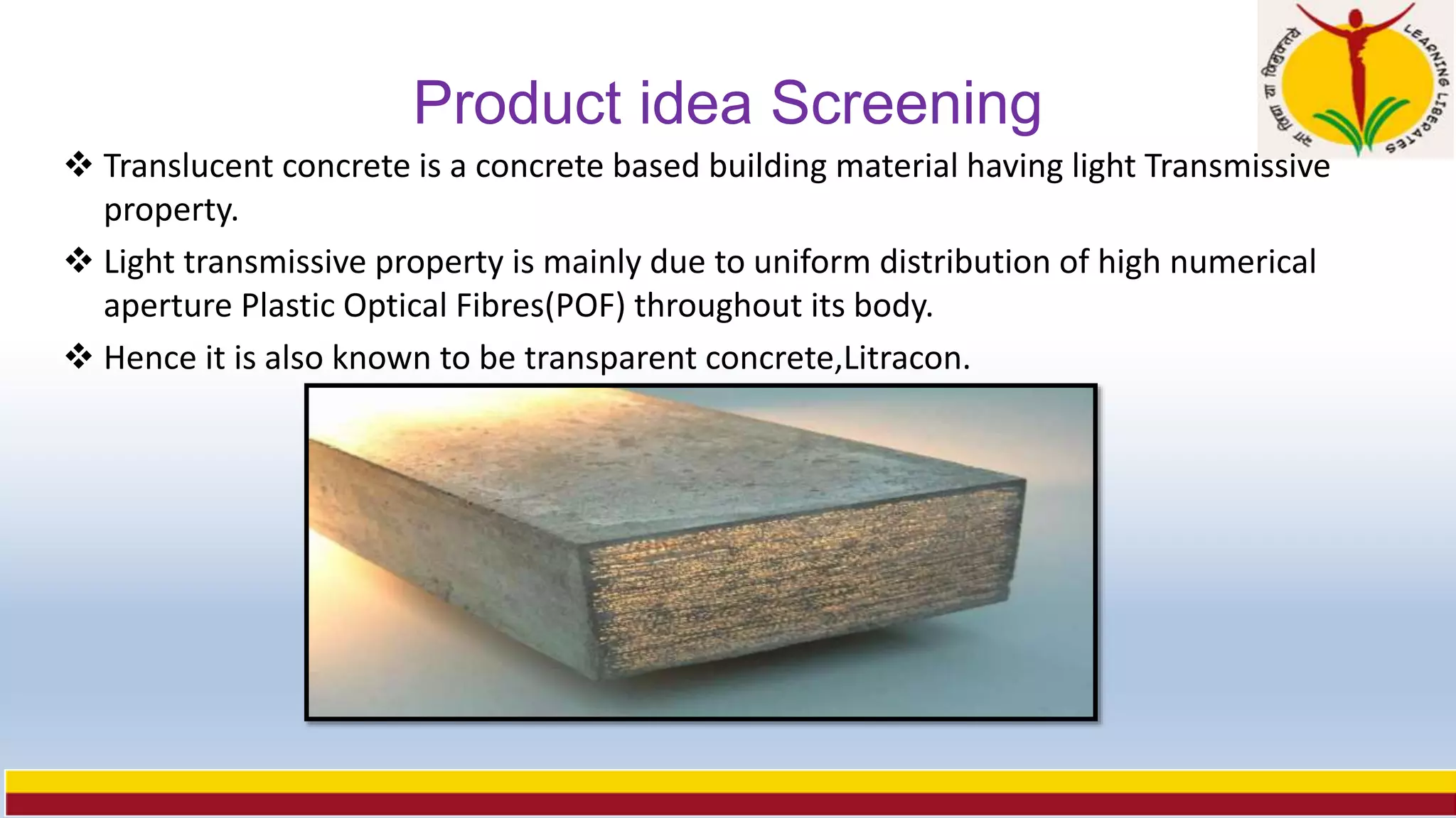 TRANSLUCENT CONCRETE.pptx