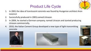 TRANSLUCENT CONCRETE.pptx