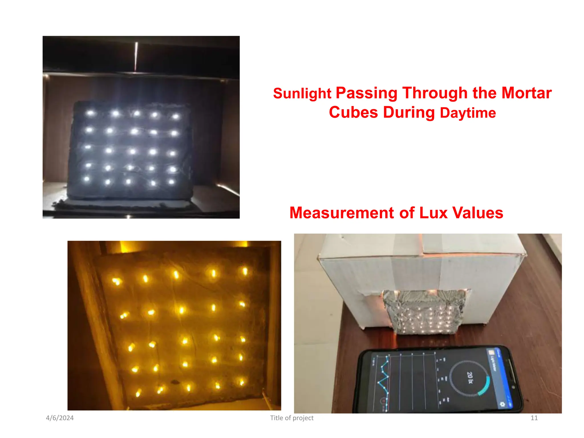Translucent Concrete structure presentation | PPT