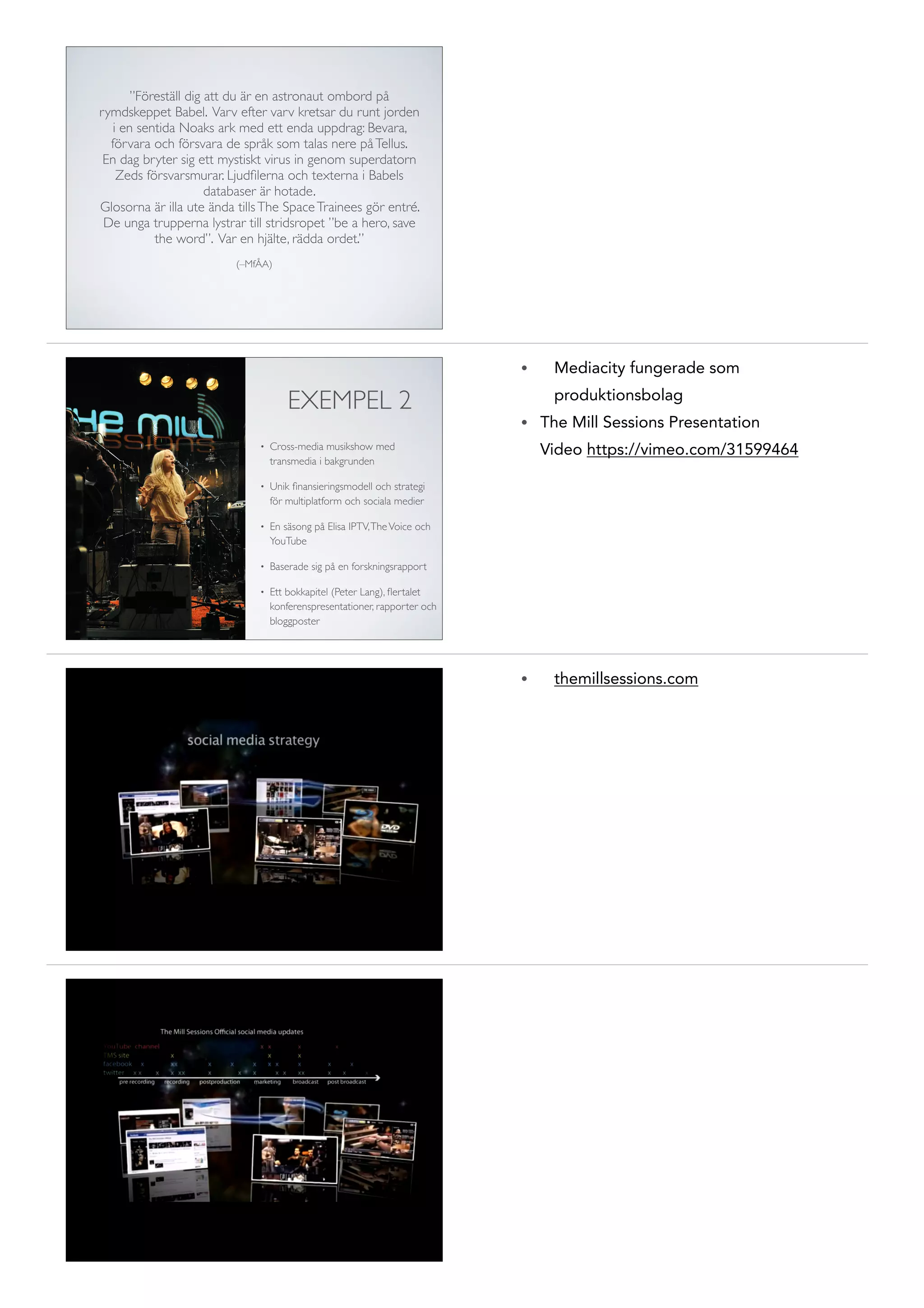 Transmedia learning | PDF