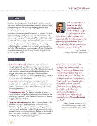 Transmedia rising jwt_trendreport_march2011 | PDF