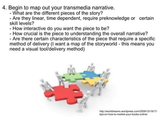 Transmedia storytelling - some basics | PPT