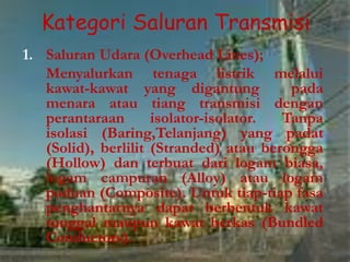 JARINGAN TRANSMISI LISTRIK | PPTX