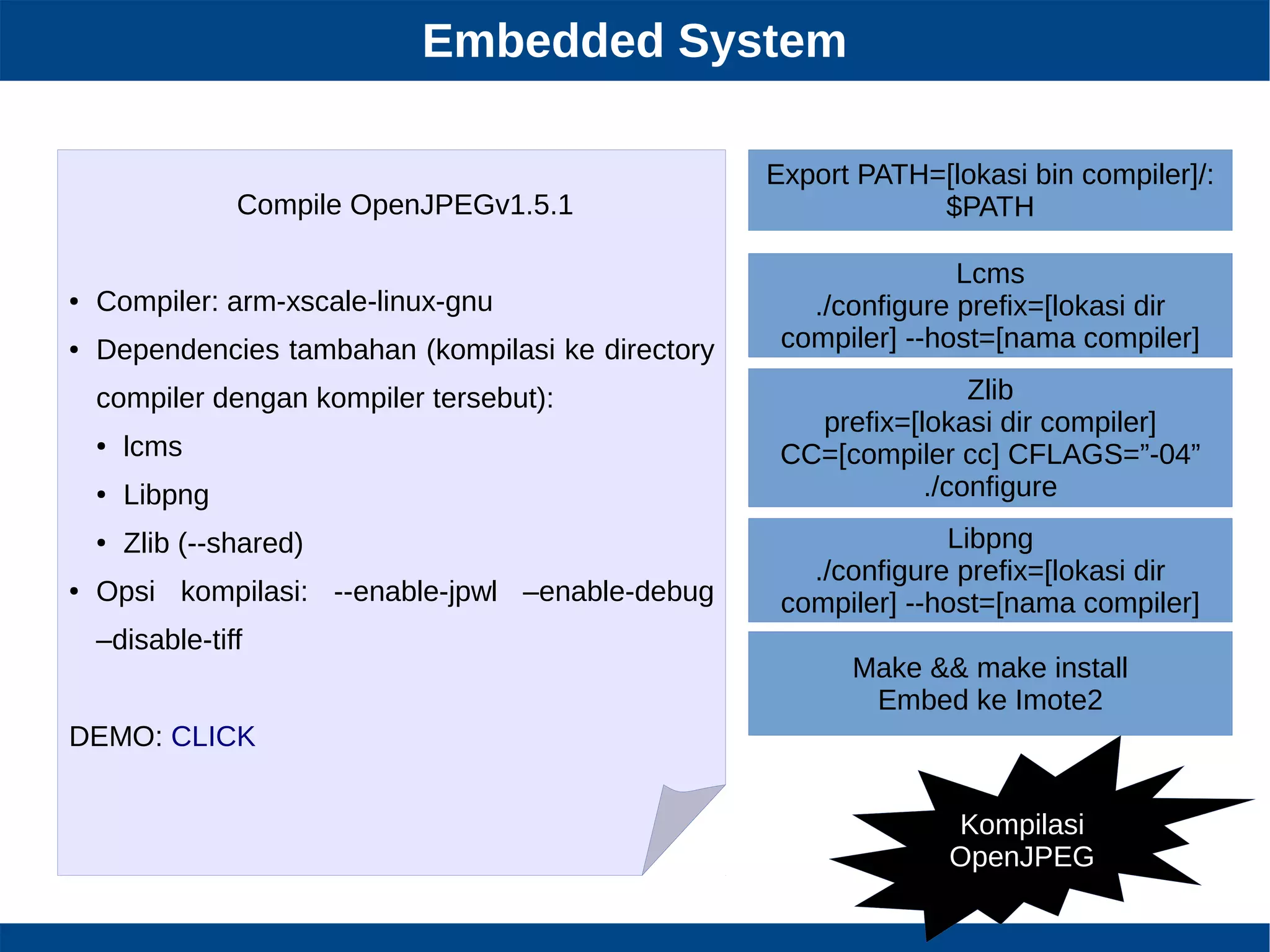 Transmisi citra pada perangkat jaringan sensor visual nirkabel platform imote2 berbasis ieee 802 ...