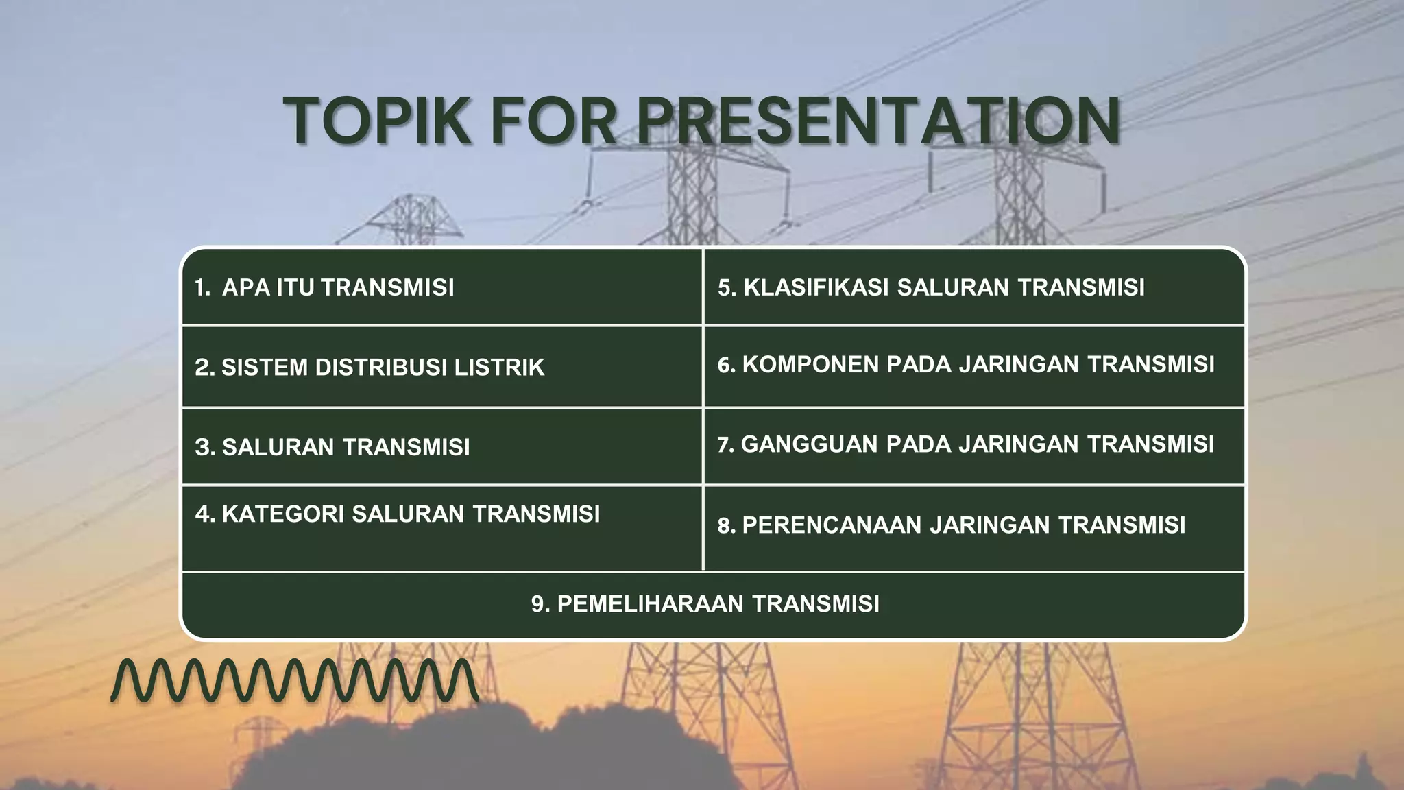 TRANSMISI SISTEM TENAGA LISTRIK 150 KV | PPTX