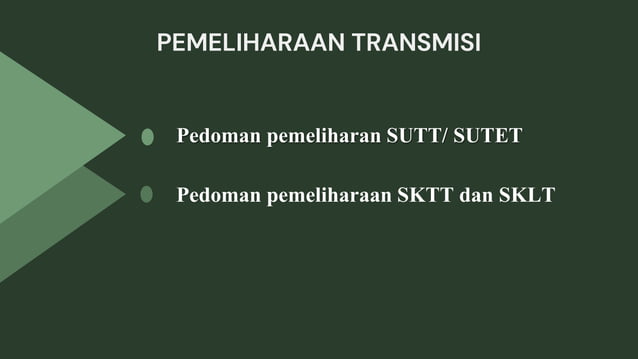 TRANSMISI SISTEM TENAGA LISTRIK 150 KV | PPTX