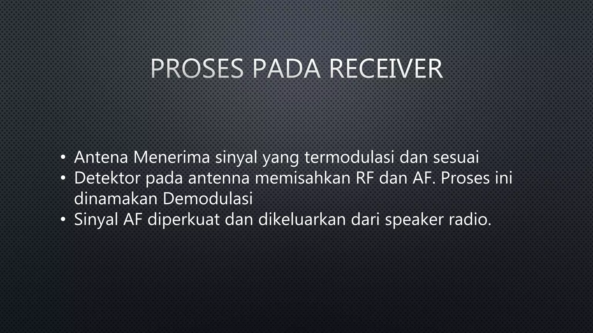 Transmisi gelombang radio | PPTX