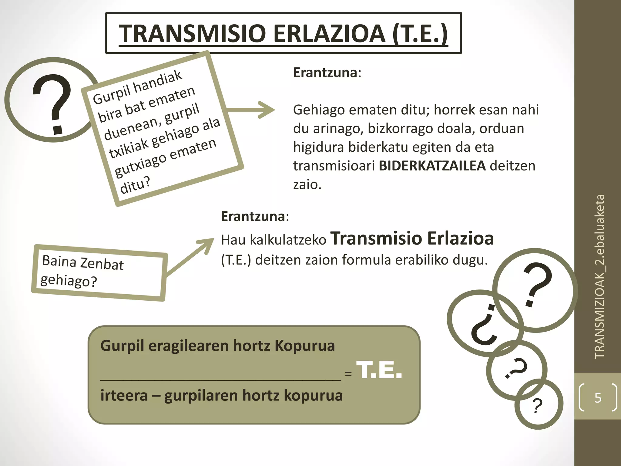 Transmisioak teknologia 2ebaluaketa_teoria | PPTX