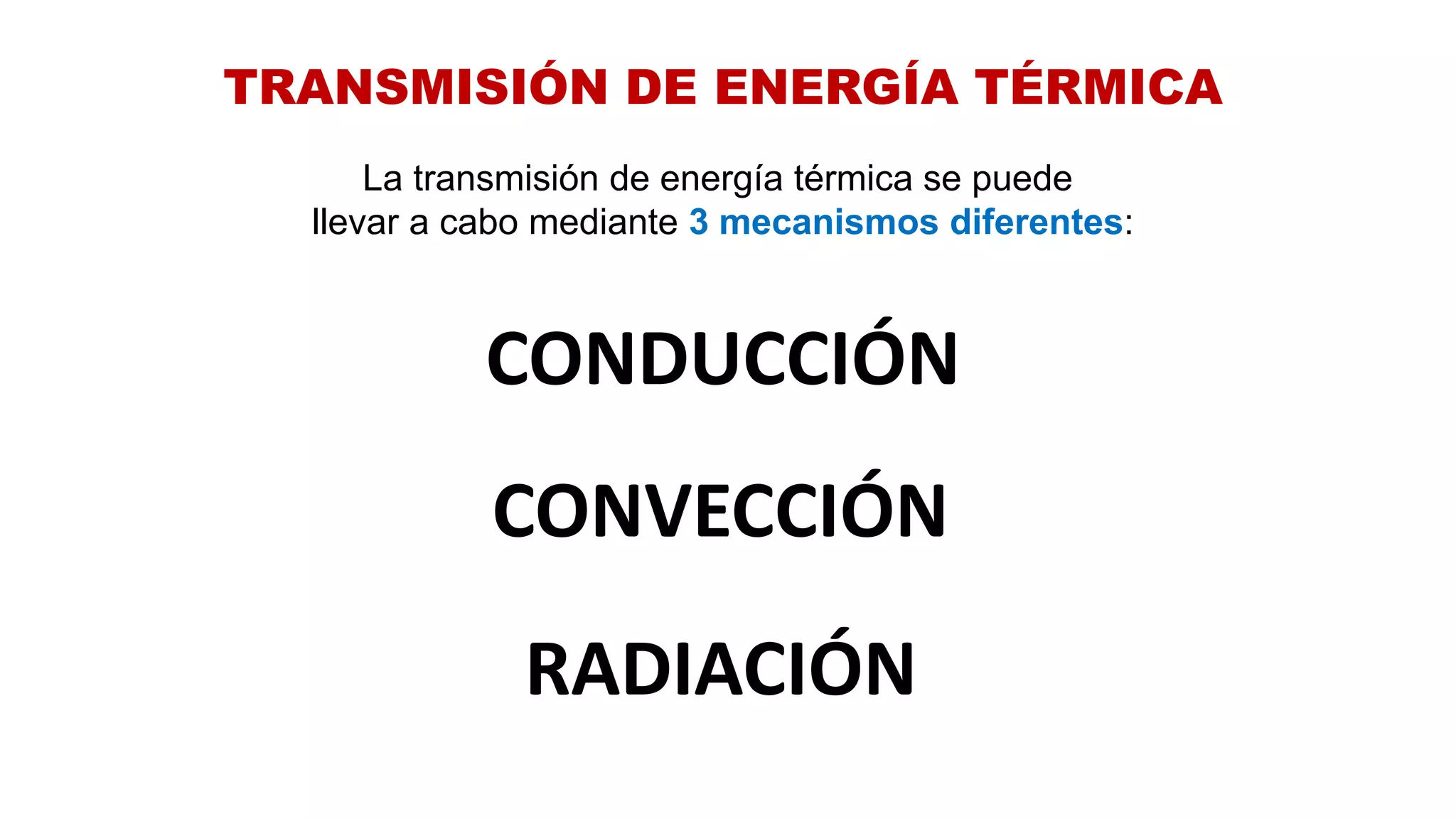 Transmision calor y energia | PPTX