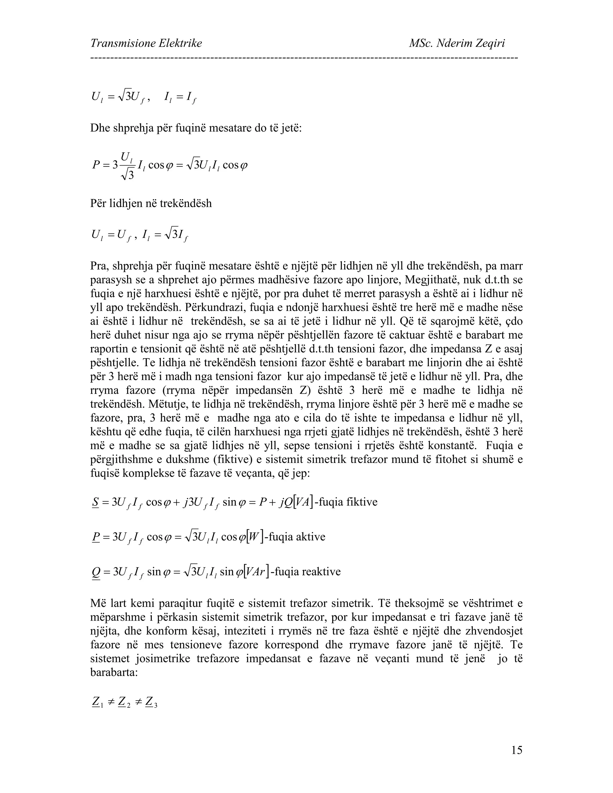 Transmisione elektrike | PDF