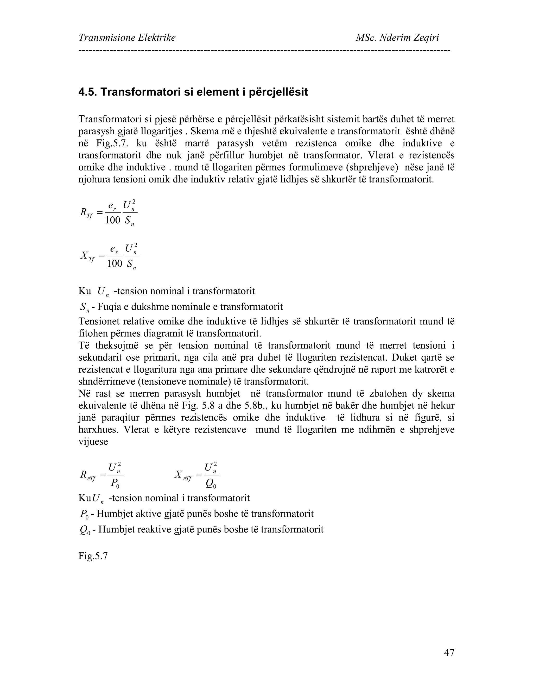 Transmisione elektrike | PDF