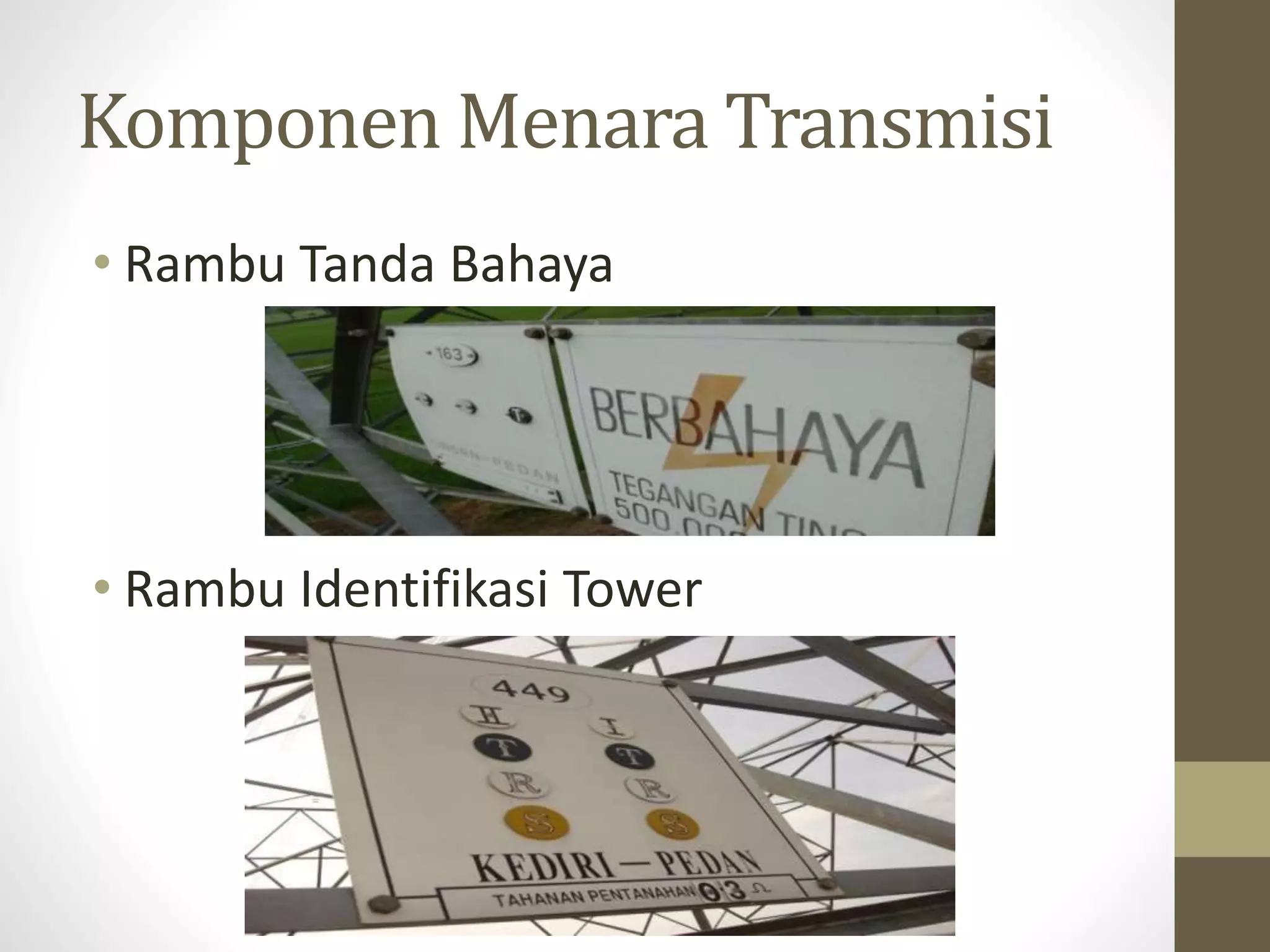 PPT MENARA TRANSMISI | PPTX