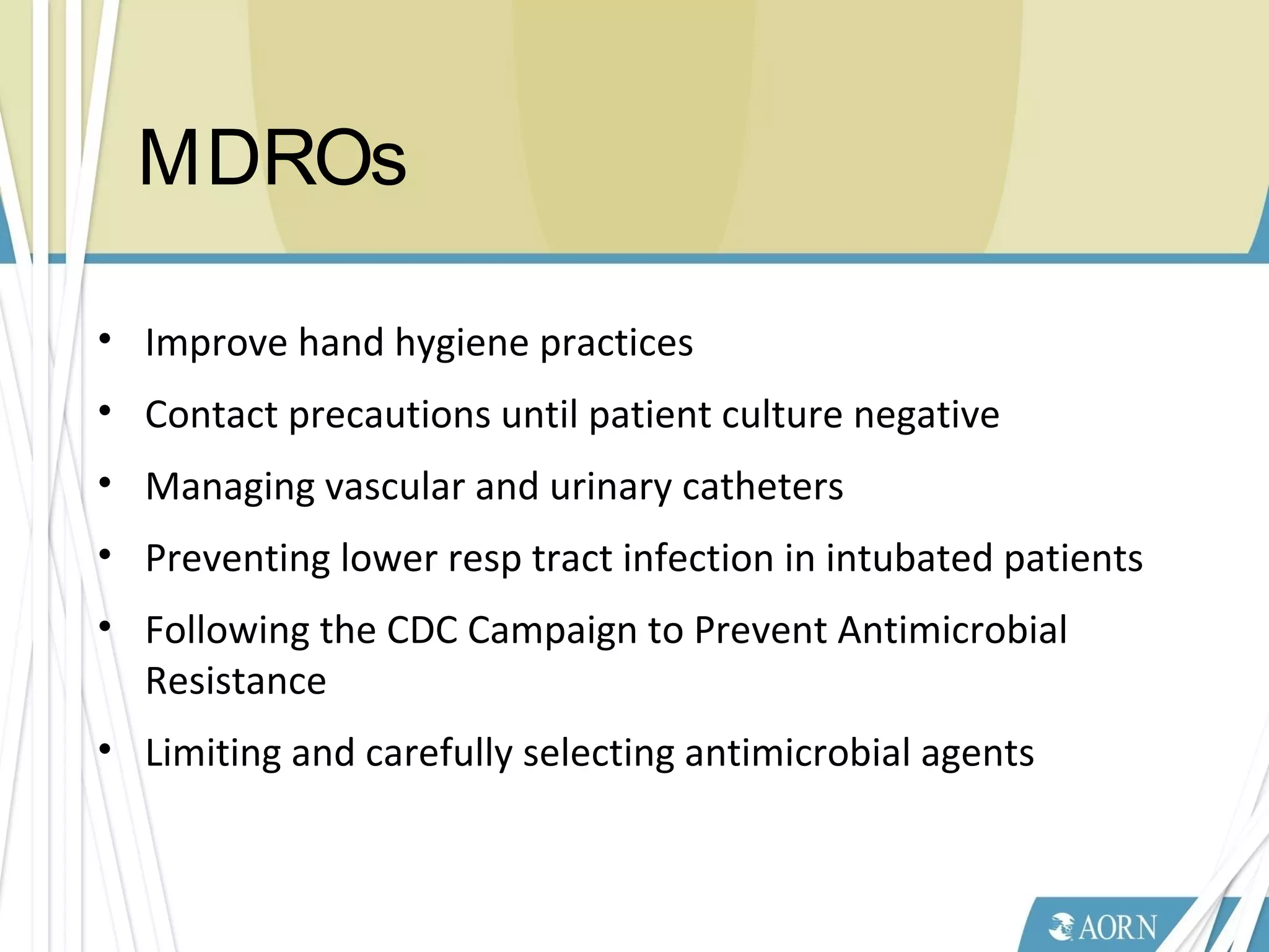Transmissible Infection Prevention - AORN Recommended Practices | PPT