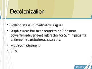 Transmissible Infection Prevention - AORN Recommended Practices | PPT