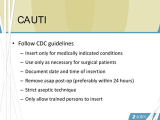 Transmissible Infection Prevention - AORN Recommended Practices | PPT