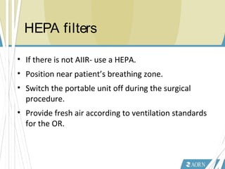 Transmissible Infection Prevention - AORN Recommended Practices | PPT