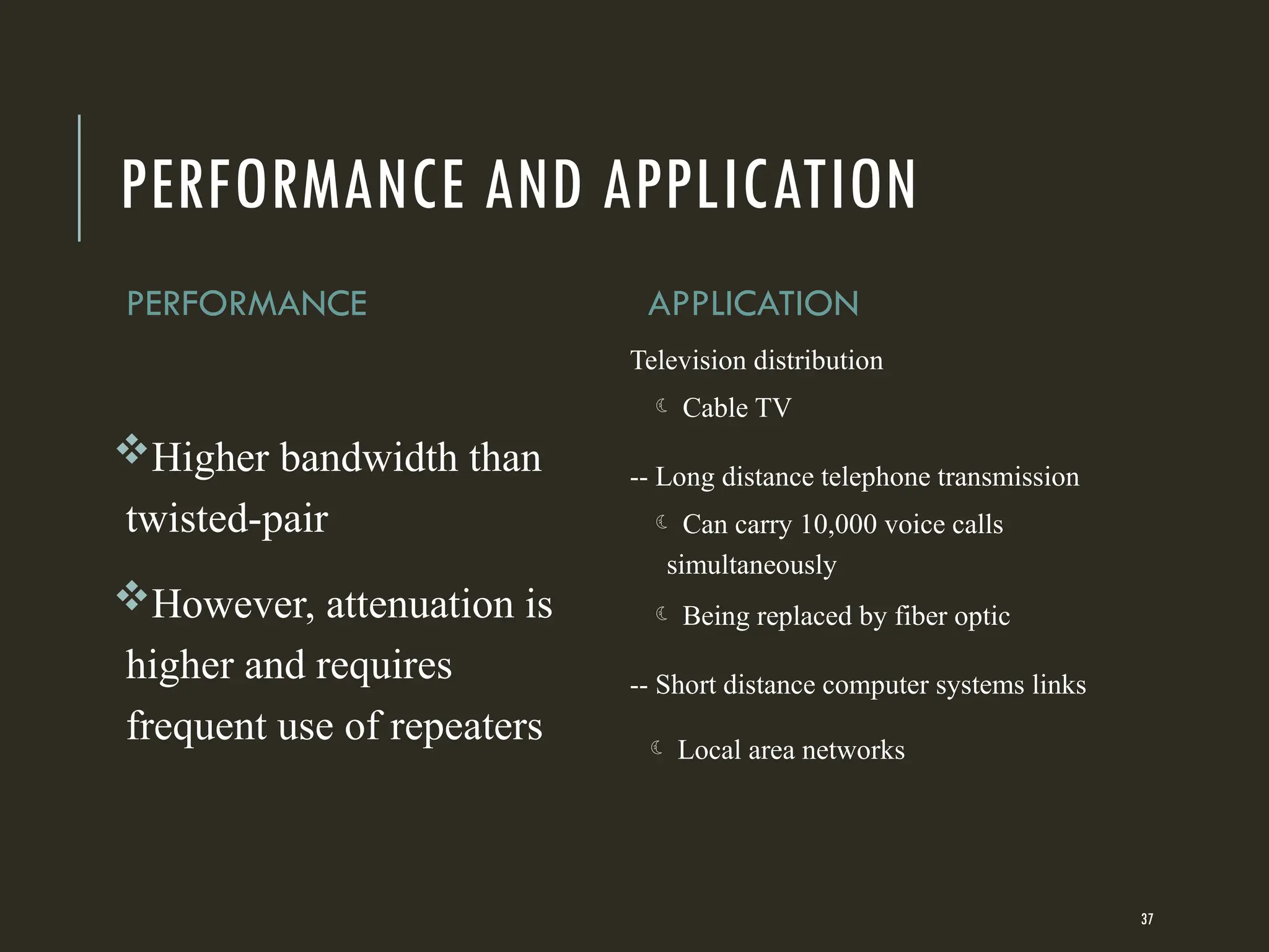 different types of transmission media(wired/wireless) | PPT