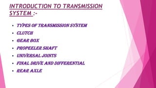 Transmission System | PPT